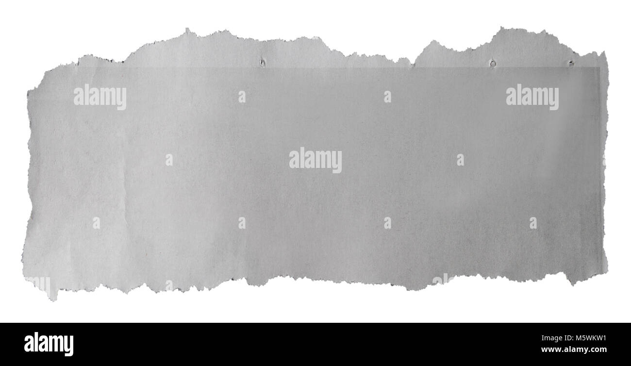 Piece of torn paper on plain background Stock Photo - Alamy