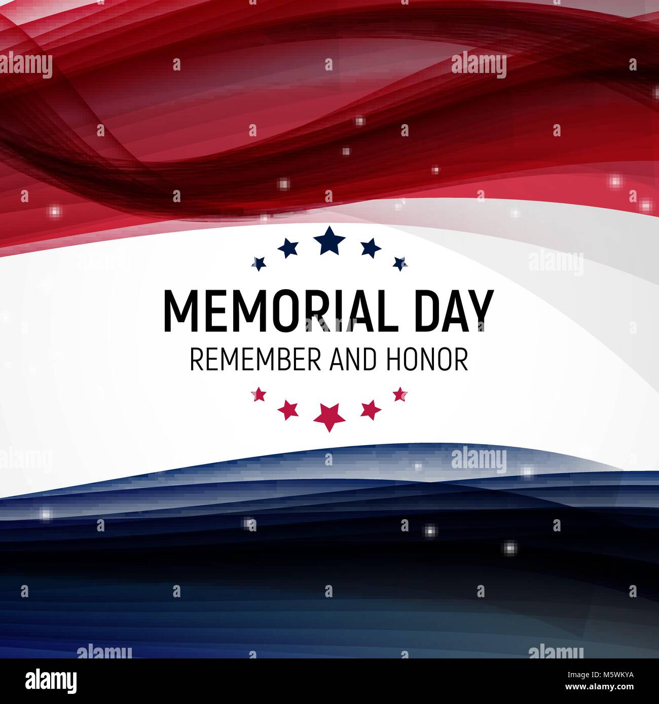 Memorial Day Background. Vector Illustration Stock Vector Image & Art ...