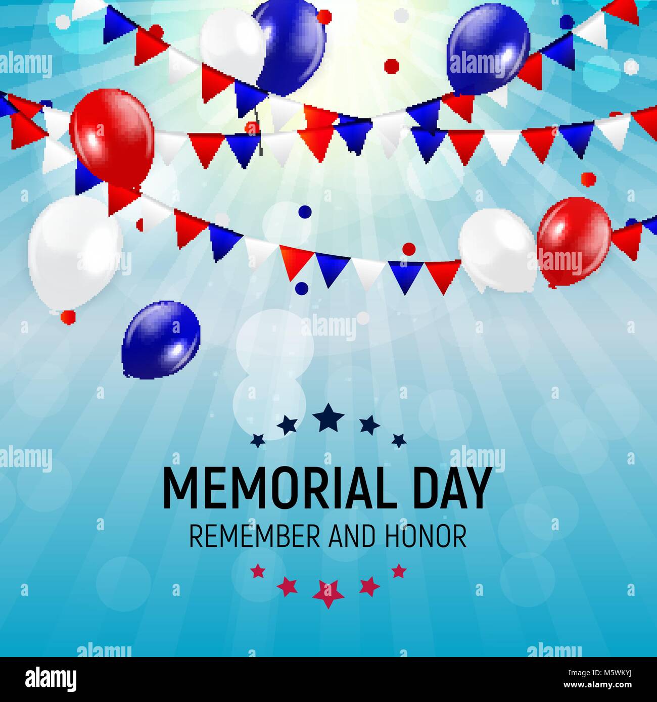 Memorial Day Background. Vector Illustration Stock Vector Image & Art ...