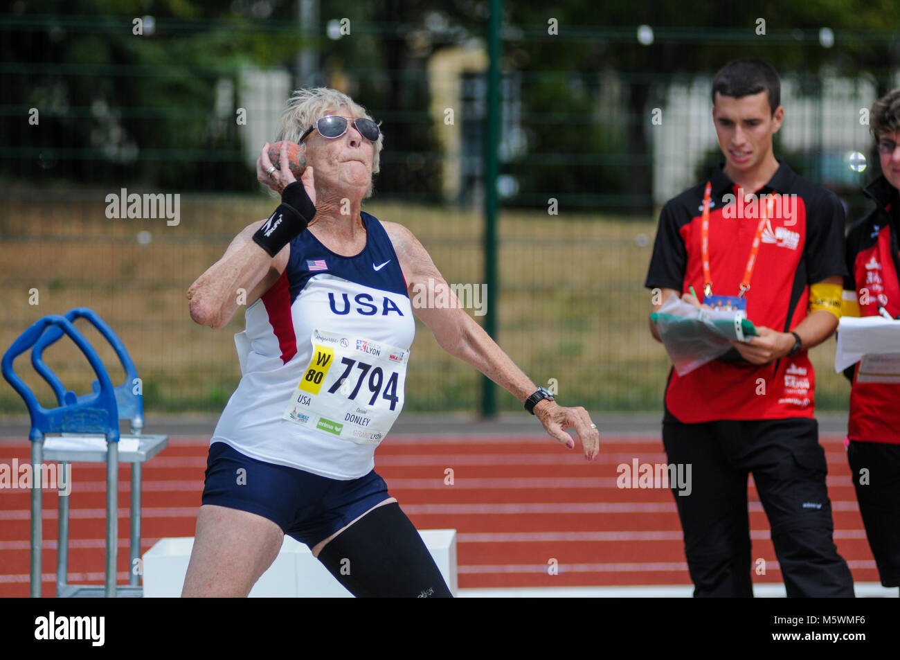 World Masters Athletics Championships, Lyon, France Stock Photo - Alamy