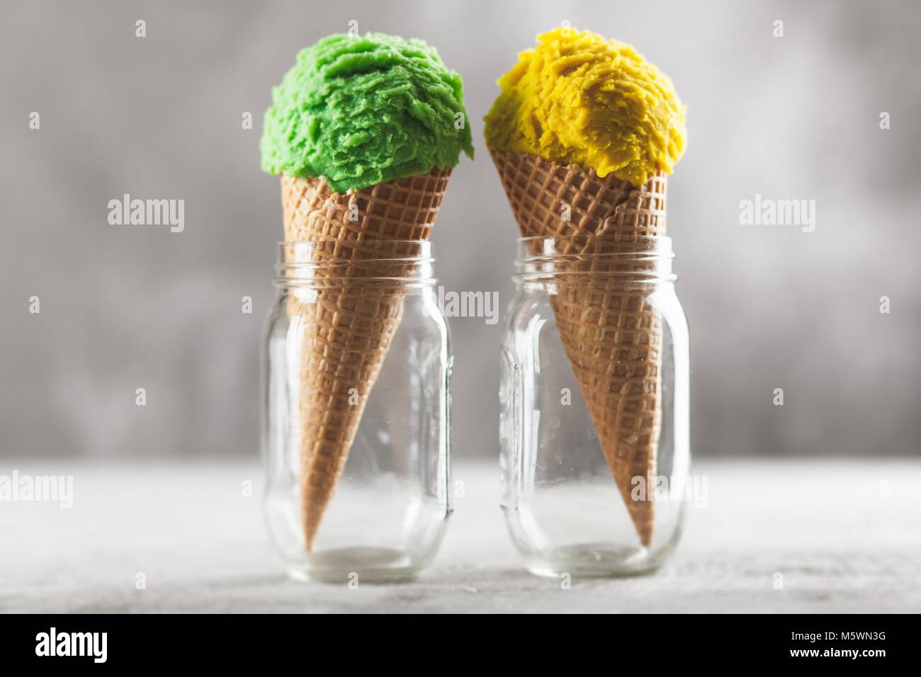 Ice cream cone Stock Photo - Alamy