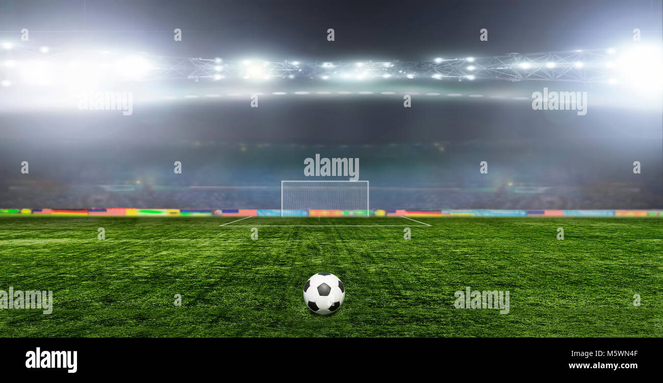 the beginning of a football match Stock Photo - Alamy