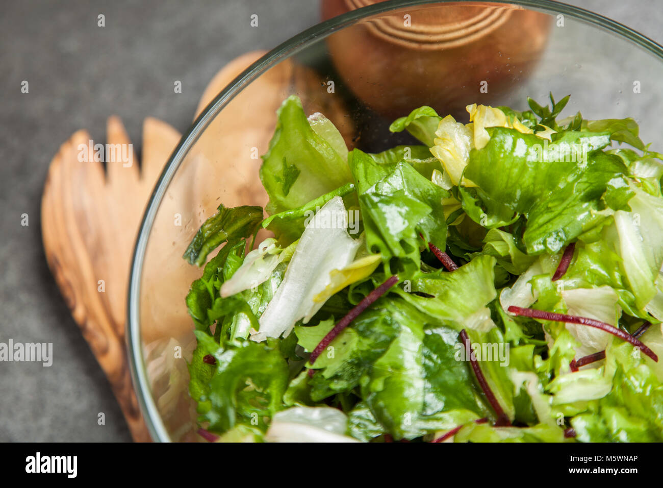 Vegetarian fresh vegetable salad close hi-res stock photography and ...