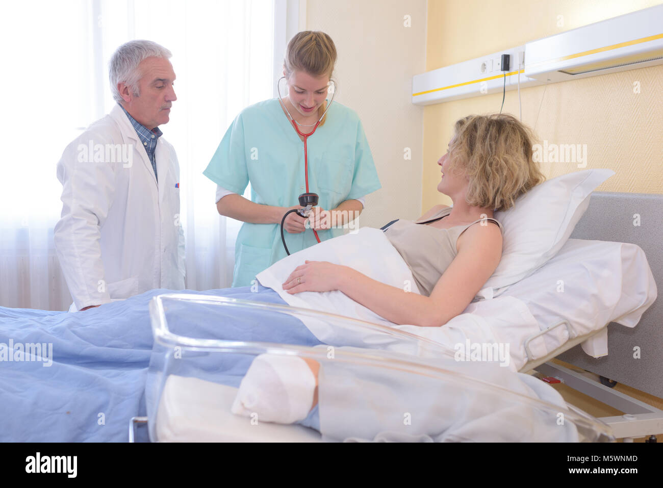 post natal monitoring Stock Photo - Alamy