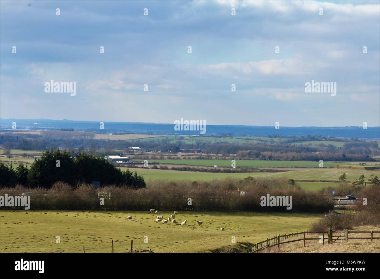 Beautiful Oxfordshire / Buckinghamshire Countryside, UK Stock Photo - Alamy