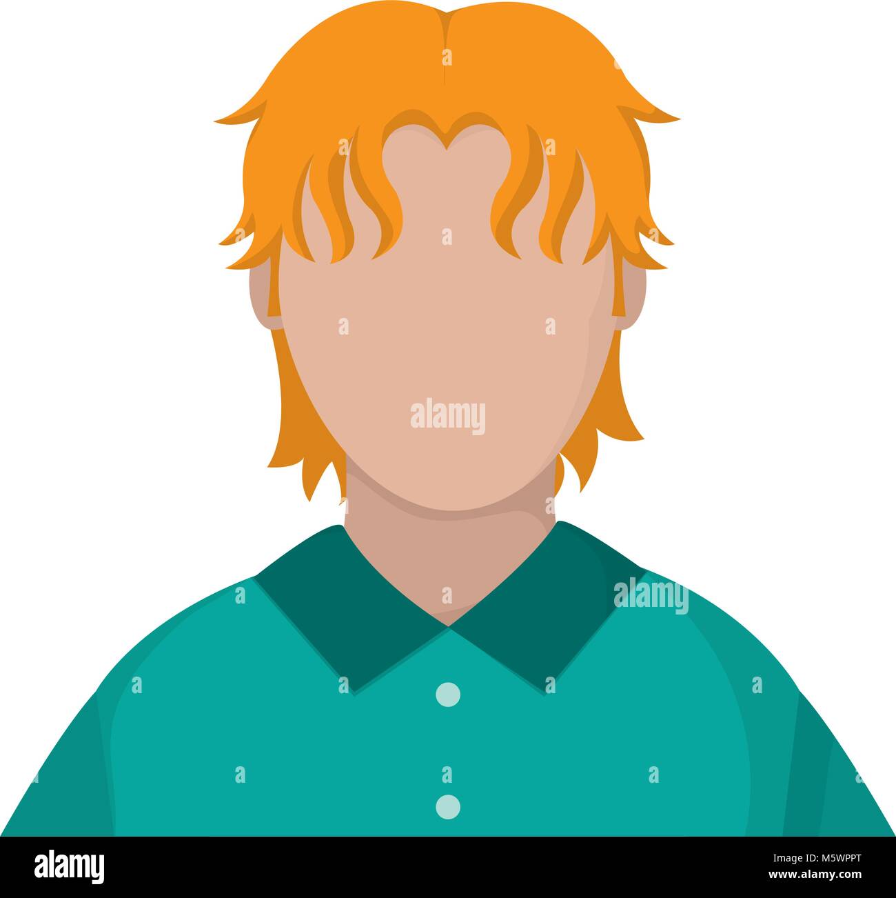 avatar man with default face and shirt Stock Vector Image & Art - Alamy