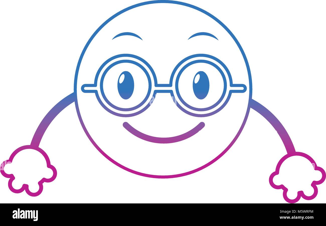 Nerd Animated Emoticon