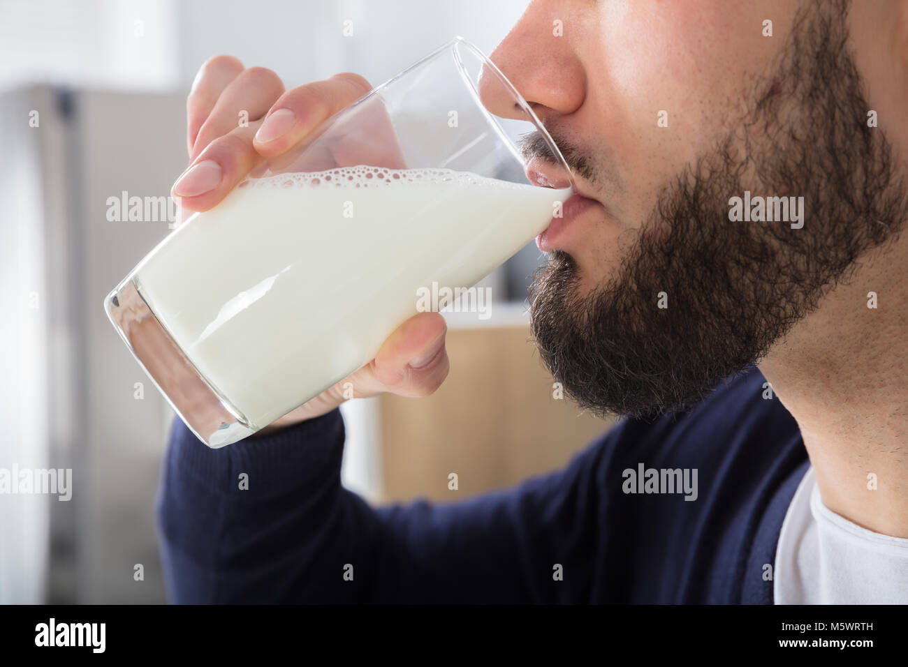 Milk beard hi-res stock photography and images - Alamy