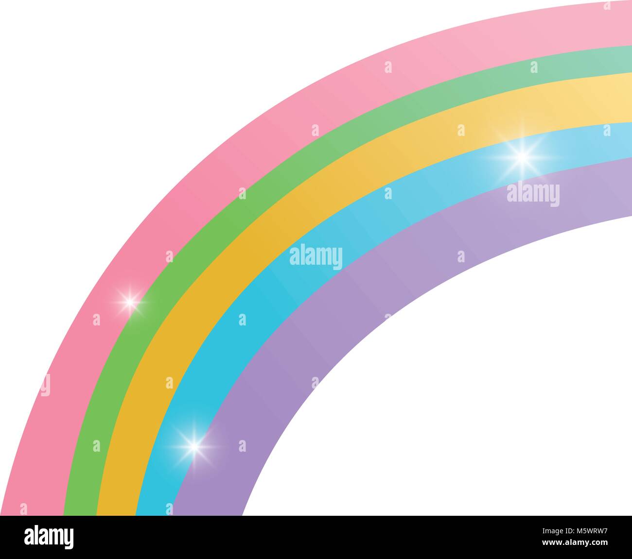 nice nature rainbow element in the sky Stock Vector Image & Art - Alamy