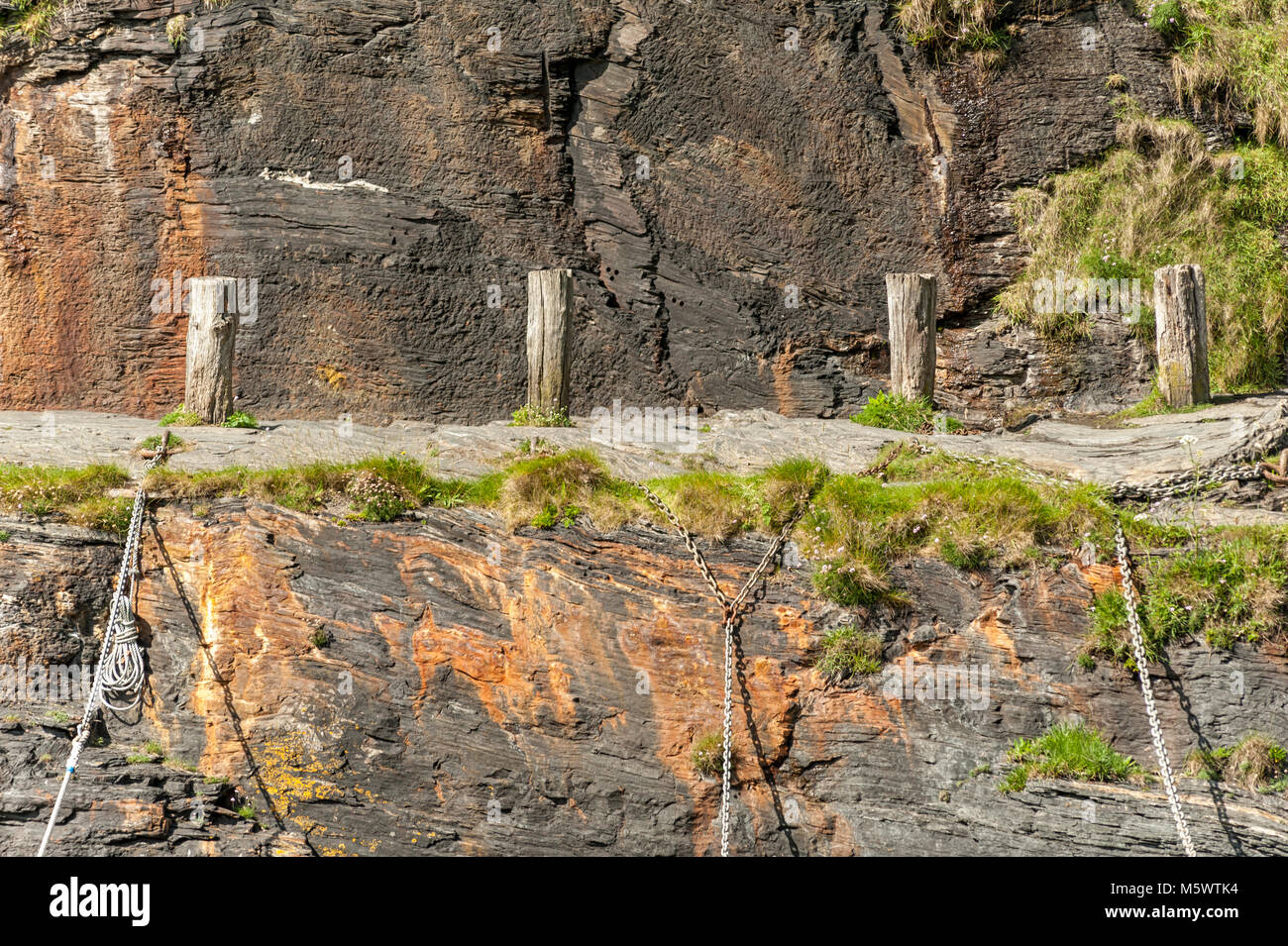 Wooden Bollard Bollards High Resolution Stock Photography and Images ...