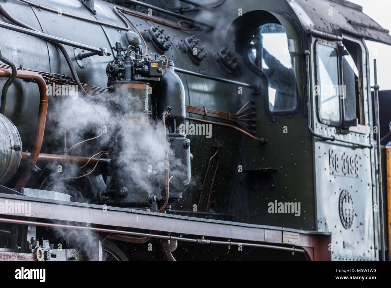 Steam locomotive details hi-res stock photography and images - Alamy