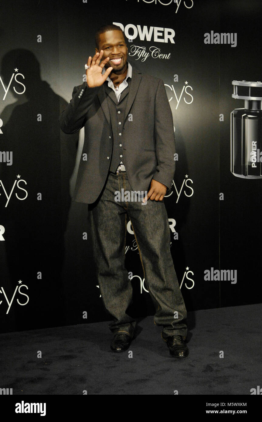 Curtis '50 Cent' Jackson Launches His New Cologne 'Power By 50 Cent' at ...