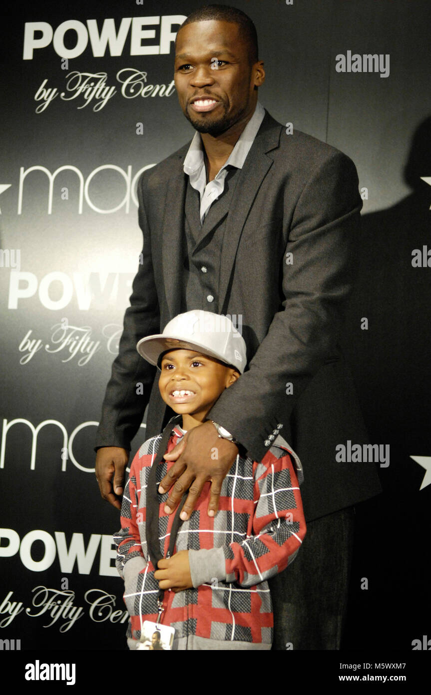 Curtis '50 Cent' Jackson Launches His New Cologne 'Power By 50 Cent' at ...