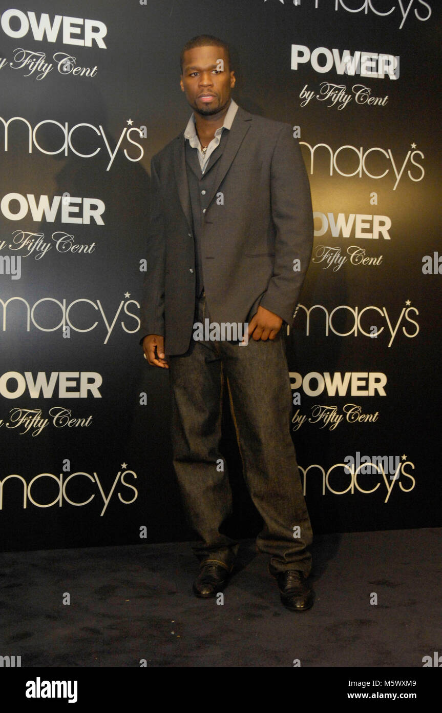 Curtis '50 Cent' Jackson Launches His New Cologne 'Power By 50 Cent' at ...