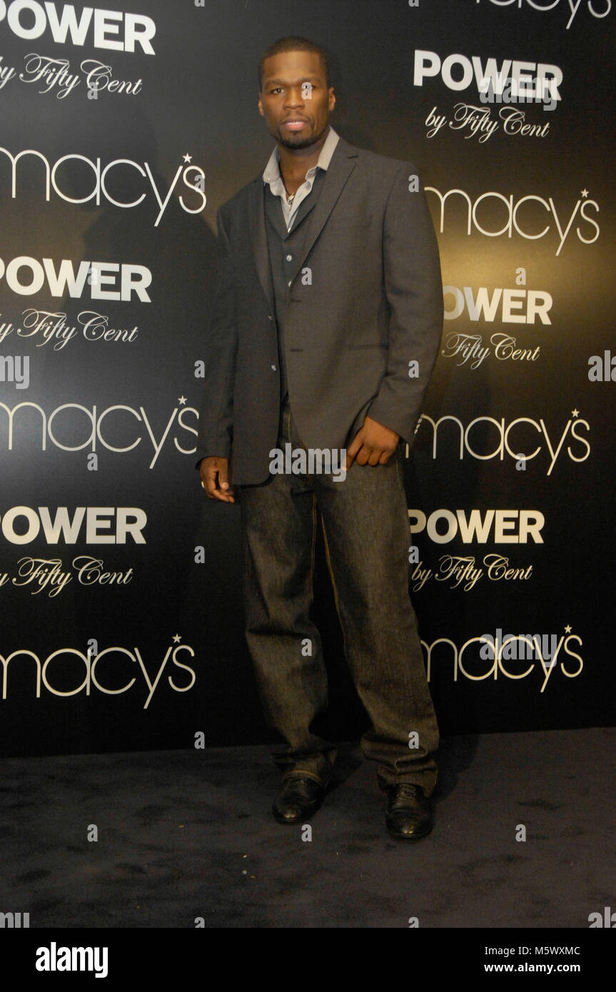 Curtis '50 Cent' Jackson Launches His New Cologne 'Power By 50 Cent' at ...