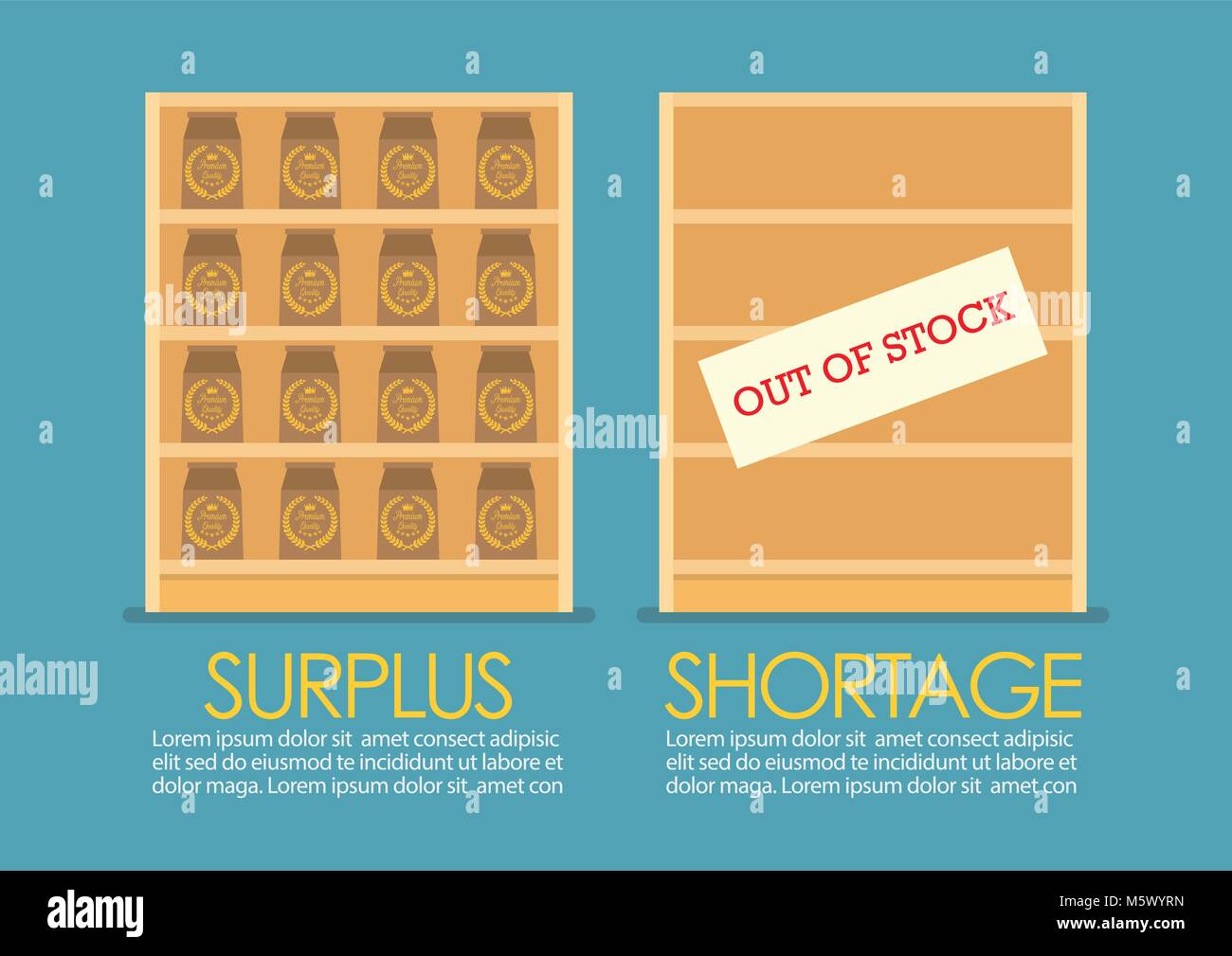 Consumer Surplus Stock Vector Images - Alamy