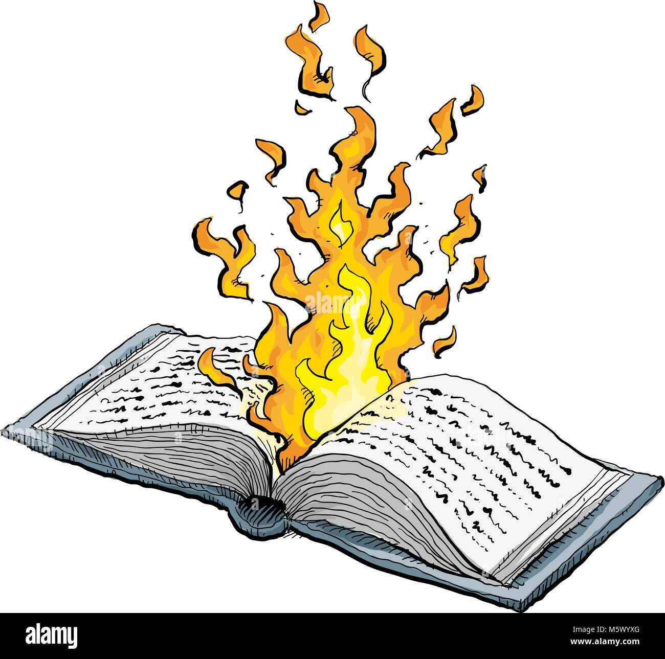 Burning vector vectors hi-res stock photography and images - Alamy