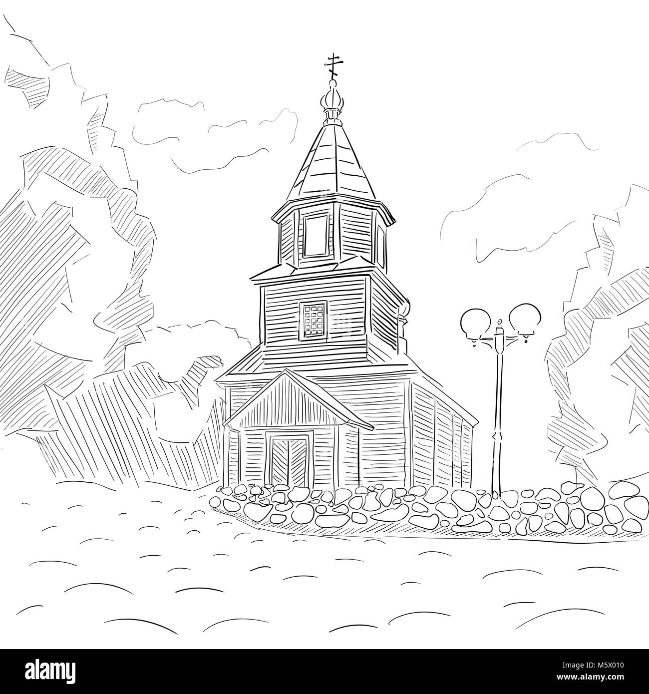 Sign church Black and White Stock Photos & Images - Alamy