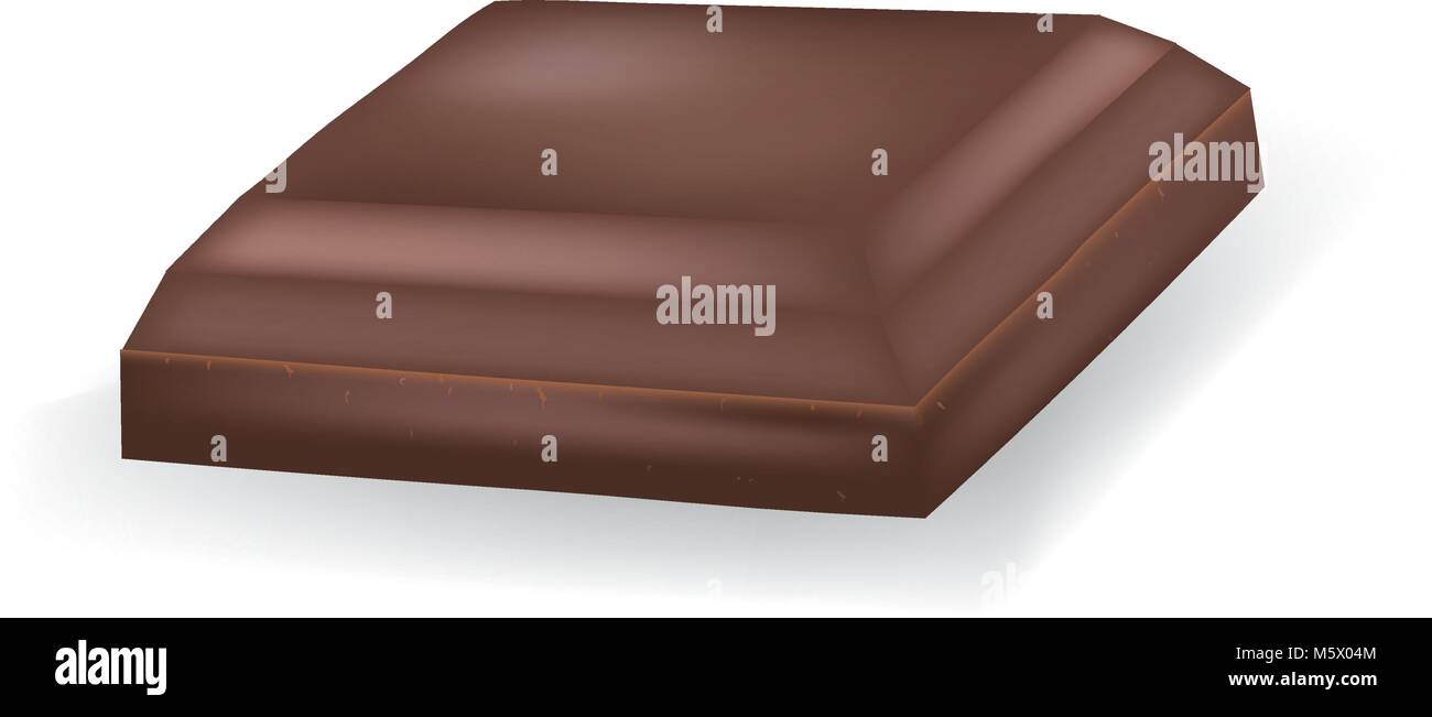 Milk chocolate bars cocoa Stock Vector Images - Alamy