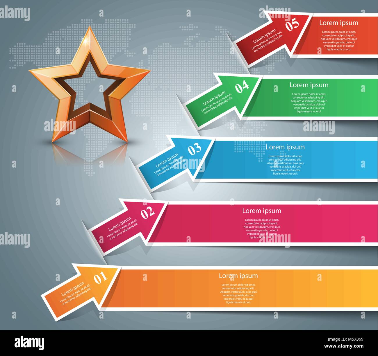 Star of the winner. Business infographic Stock Vector Image & Art - Alamy