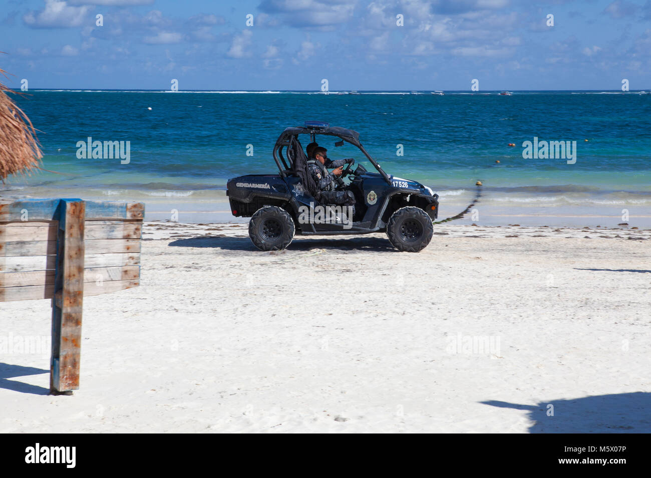 Mexican police beach hi-res stock photography and images - Alamy