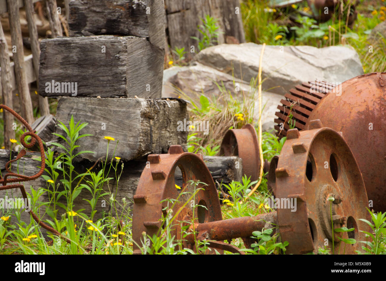 Steel junk yard hi-res stock photography and images - Alamy