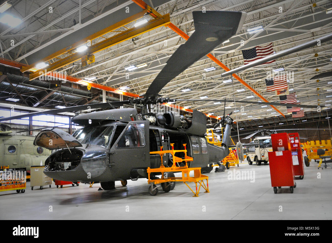 One of the 28th Expeditionary Combat Aviation Brigade's UH-60 Black ...