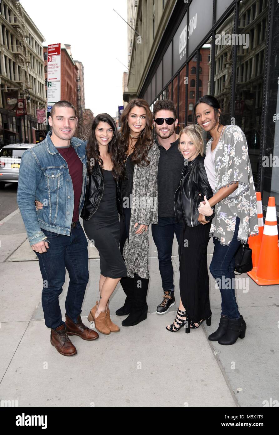 New York, NY, USA. 26th Feb, 2018. Kerry Degman, Rachyl Degman ...