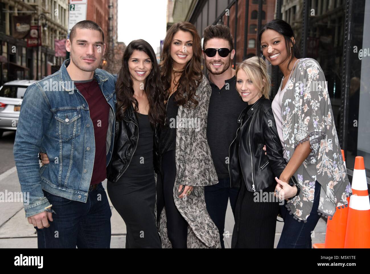 New York, NY, USA. 26th Feb, 2018. Kerry Degman, Rachyl Degman, Alexandra Harper, Jackson Boyd ...