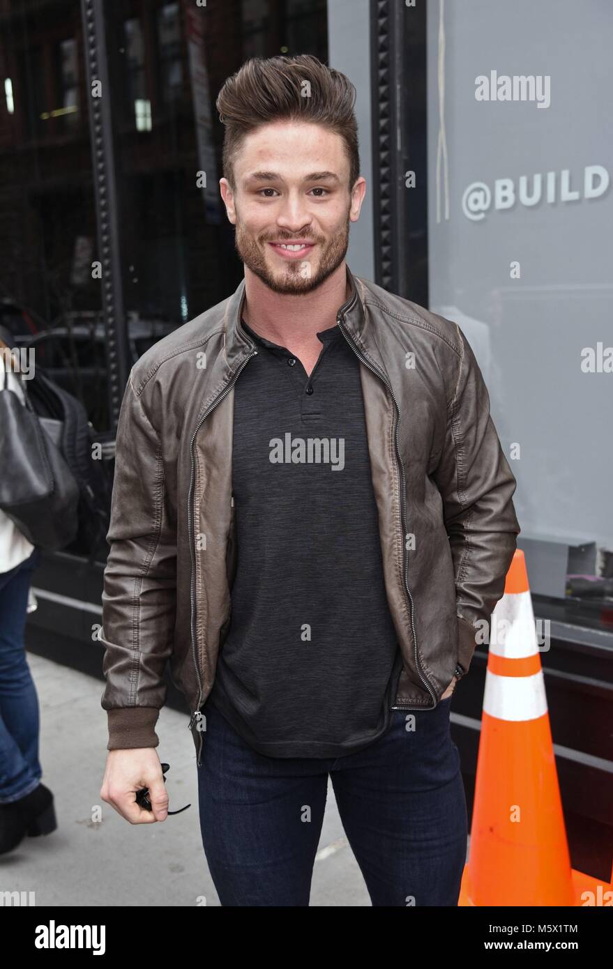 New York, NY, USA. 26th Feb, 2018. Jackson Boyd, seen at BUILD Series ...