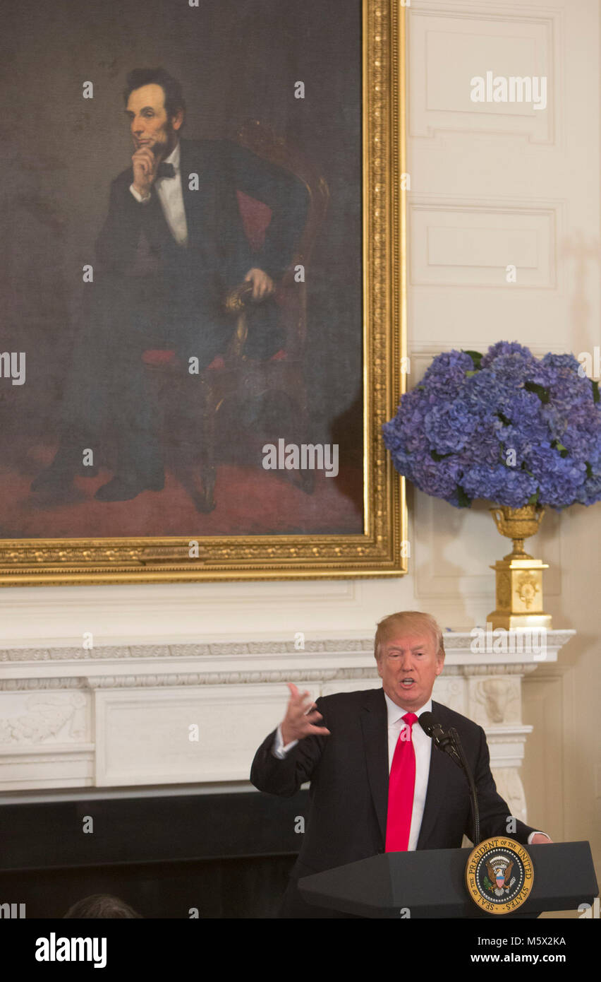 United States President Donald J. Trump hosts the 2018 White House ...