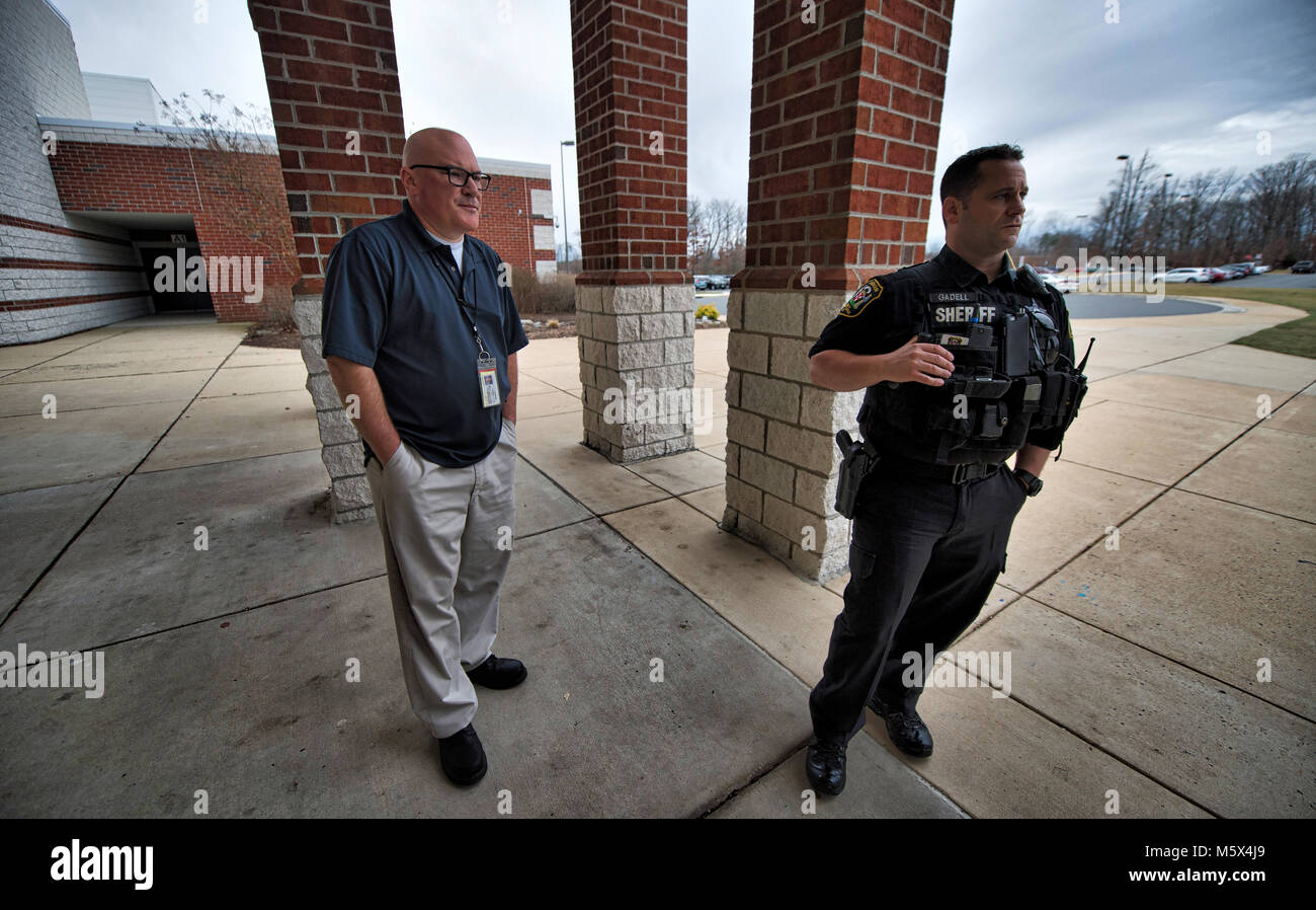 UNITED STATES: Feb. 26, 2018: Freedom High School Eric Barbini school's ...