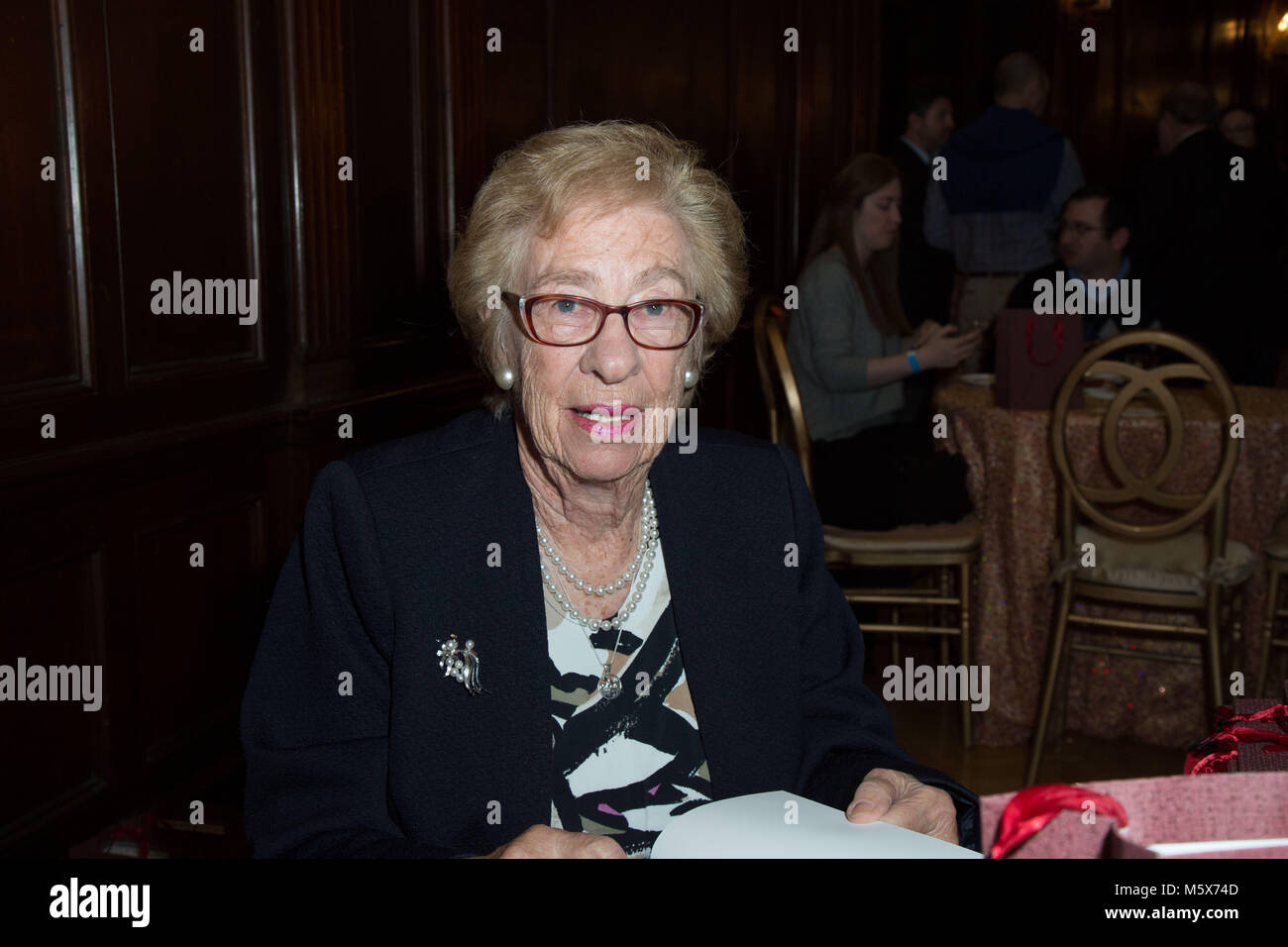 Los Angeles, USA. 25th Feb, 2018. Eva Schloss, holocaust survivor, Anne ...