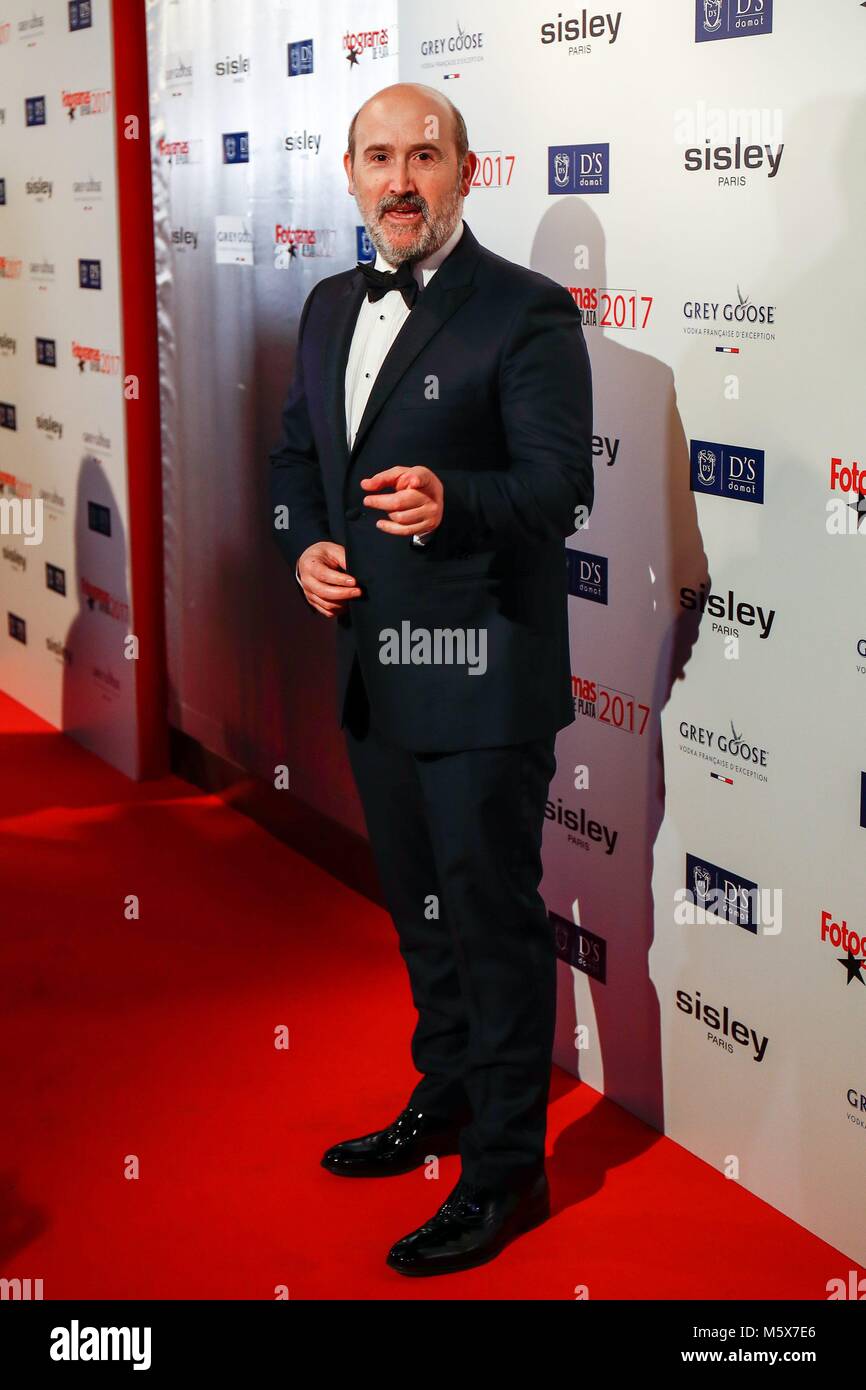 Javier Camara attends the 'Fotogramas de Plata' awards at Joy Slava ...