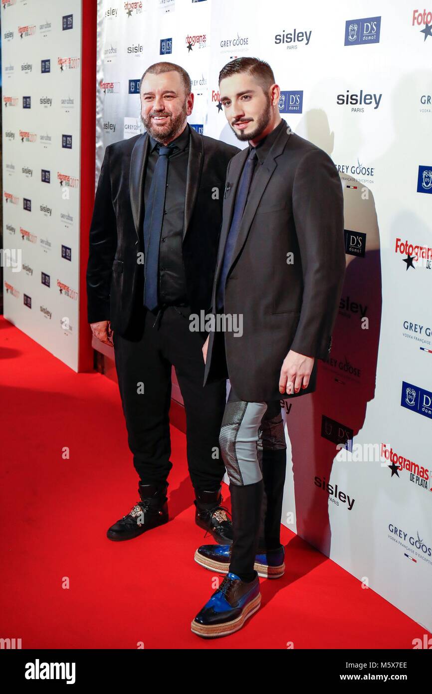 Felix Sabroso attends the 'Fotogramas de Plata' awards at Joy Slava ...