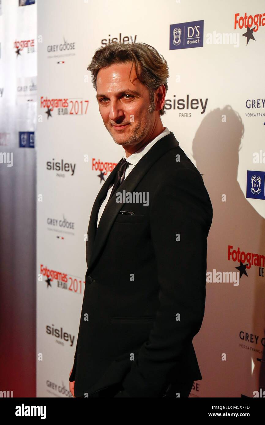 Ernesto Alterio attends the 'Fotogramas de Plata' awards at Joy Slava ...