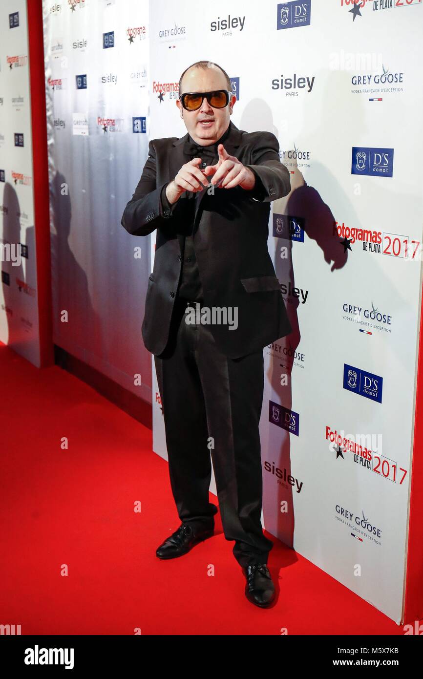 Carlos Areces attends the 'Fotogramas de Plata' awards at Joy Slava ...