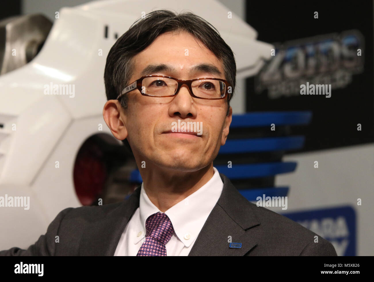 Tokyo, Japan. 27th Feb, 2018. Japan's toy giant Tomy new president ...