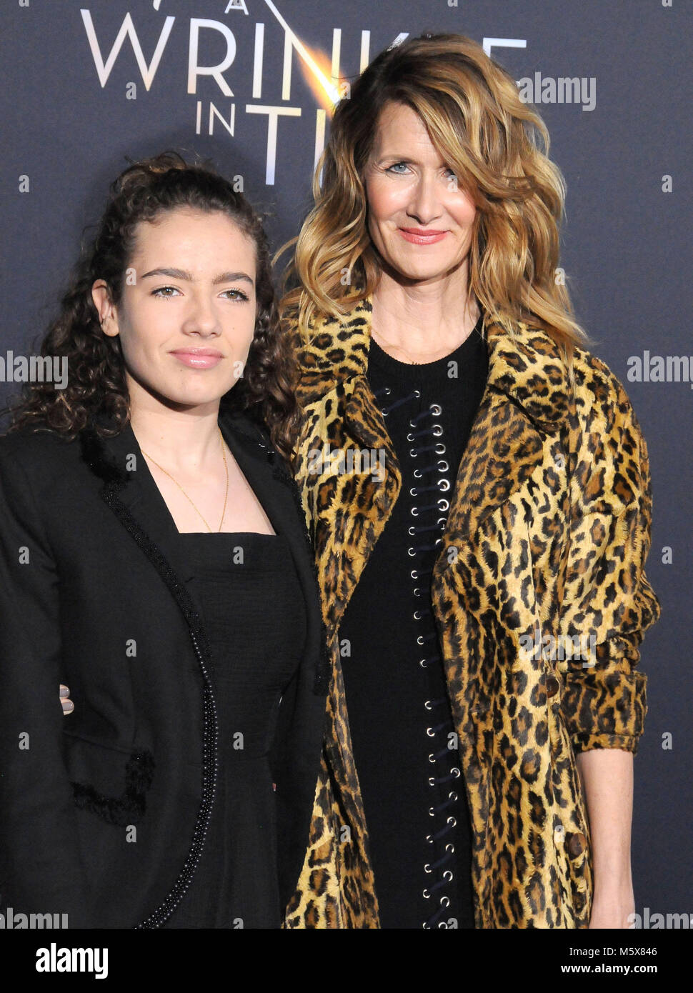 Los Angeles, USA. 26th Feb, 2018. (L-R) Jaya Harper and mother actress ...