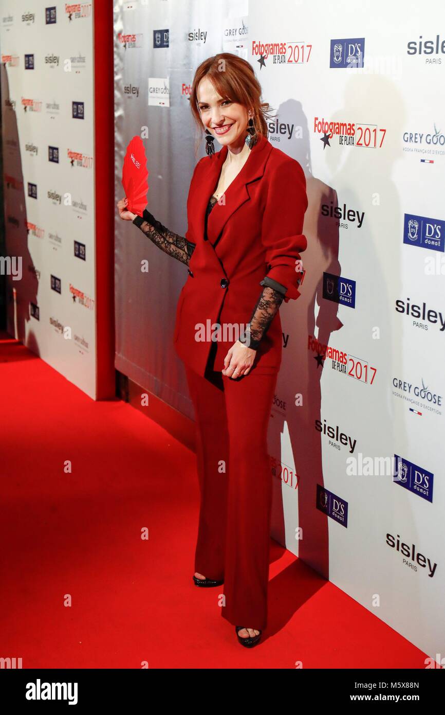 Paula Ortiz attends the 'Fotogramas de Plata' awards at Joy Slava disco ...