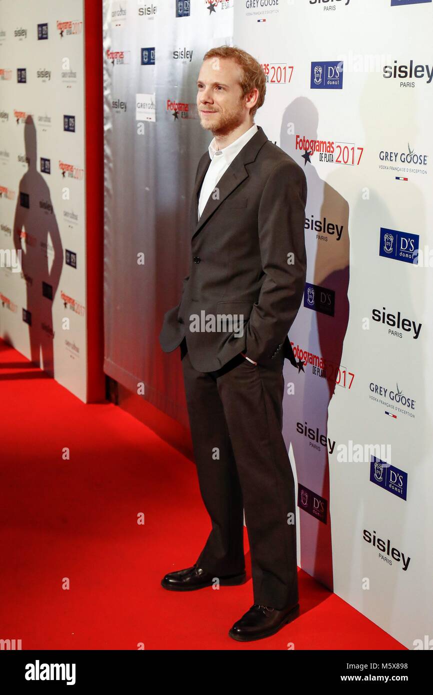 Fernando Ramallo attends the 'Fotogramas de Plata' awards at Joy Slava ...