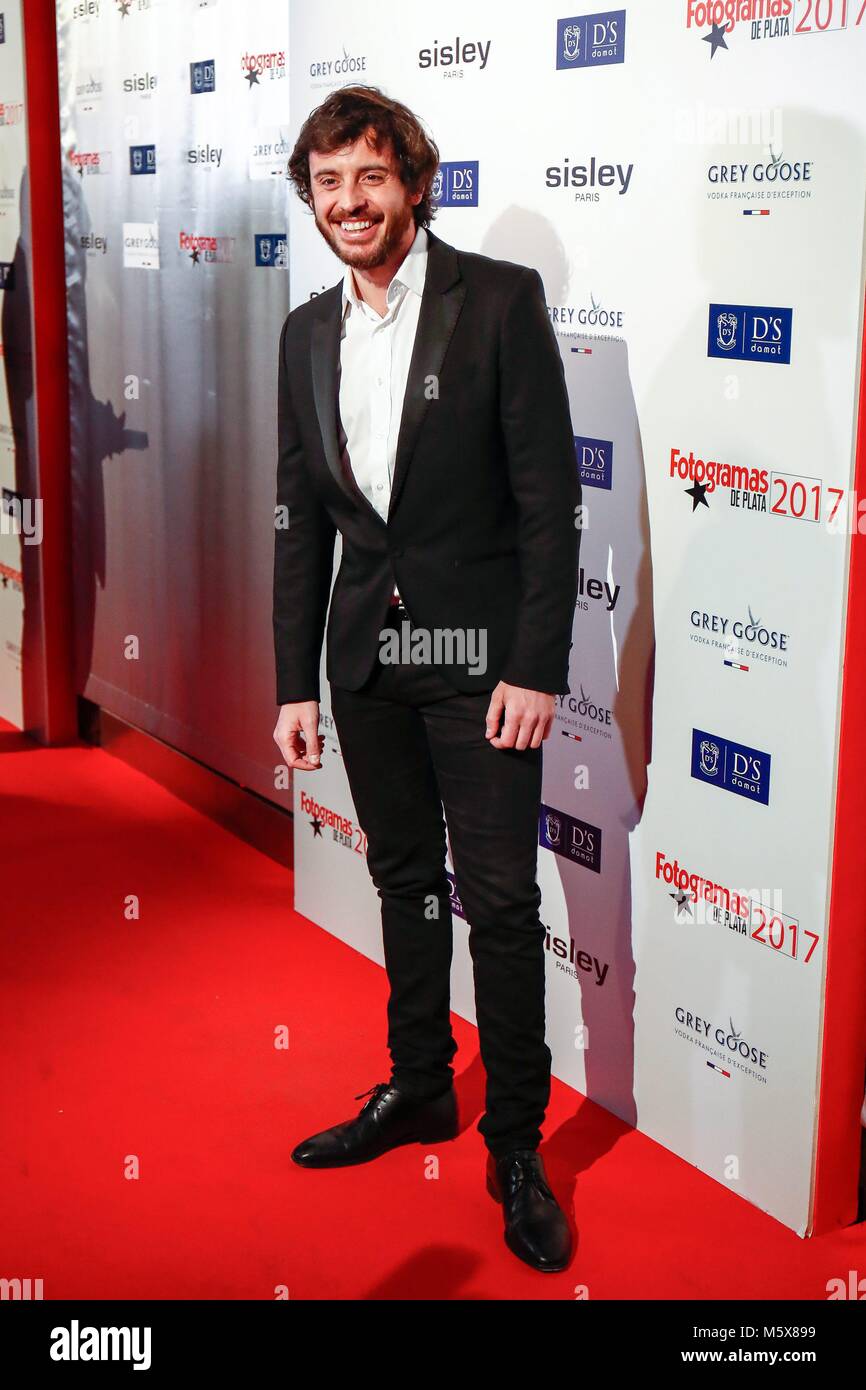 Javier Pereira attends the 'Fotogramas de Plata' awards at Joy Slava ...