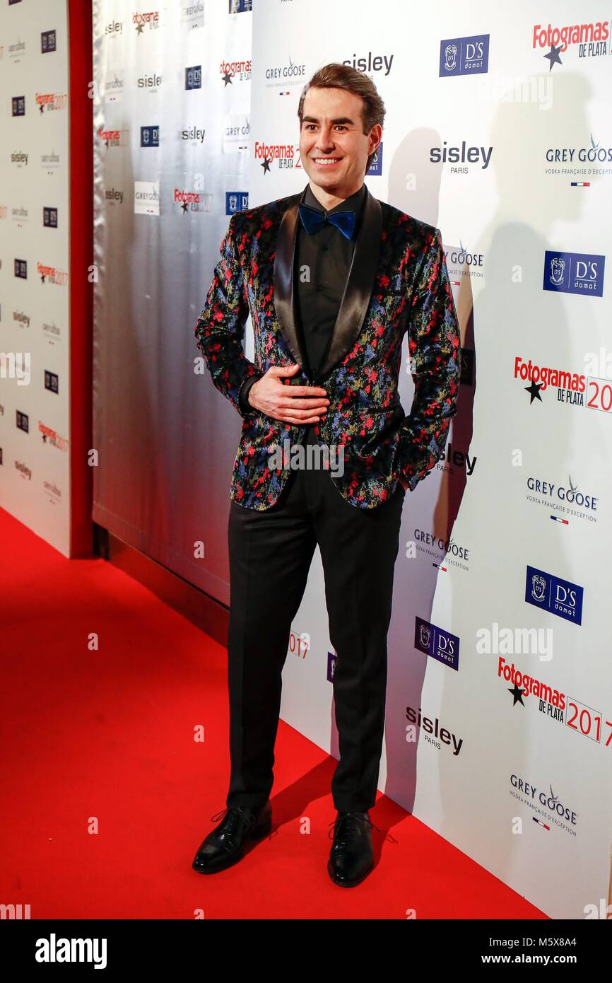 Dani Muriel attends the 'Fotogramas de Plata' awards at Joy Slava disco ...