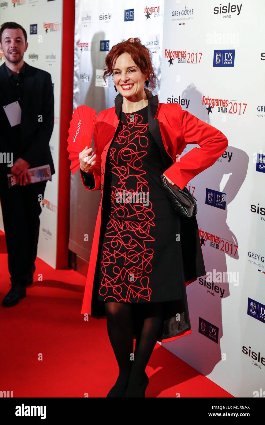 Silvia Marso attends the 'Fotogramas de Plata' awards at Joy Slava ...