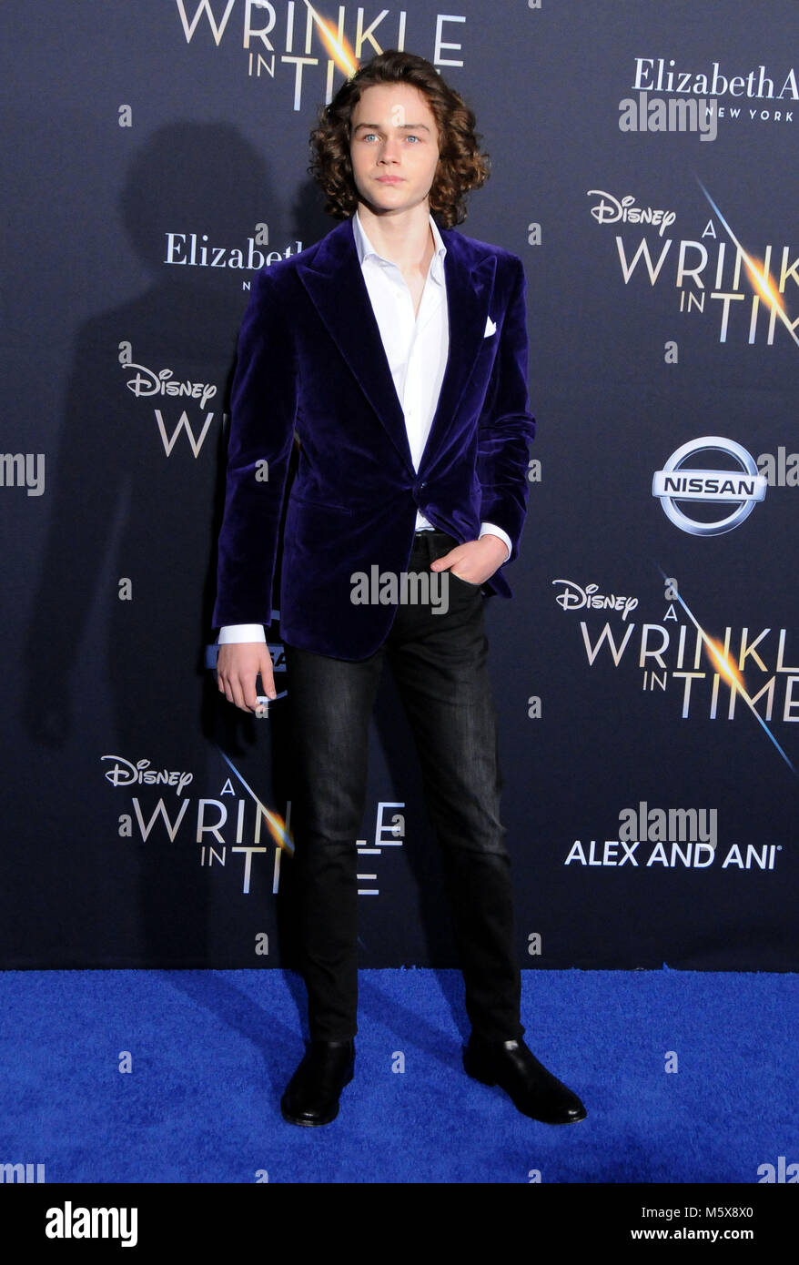 Los Angeles, USA. 26th Feb, 2018. Actor Levi Miller attends the World ...