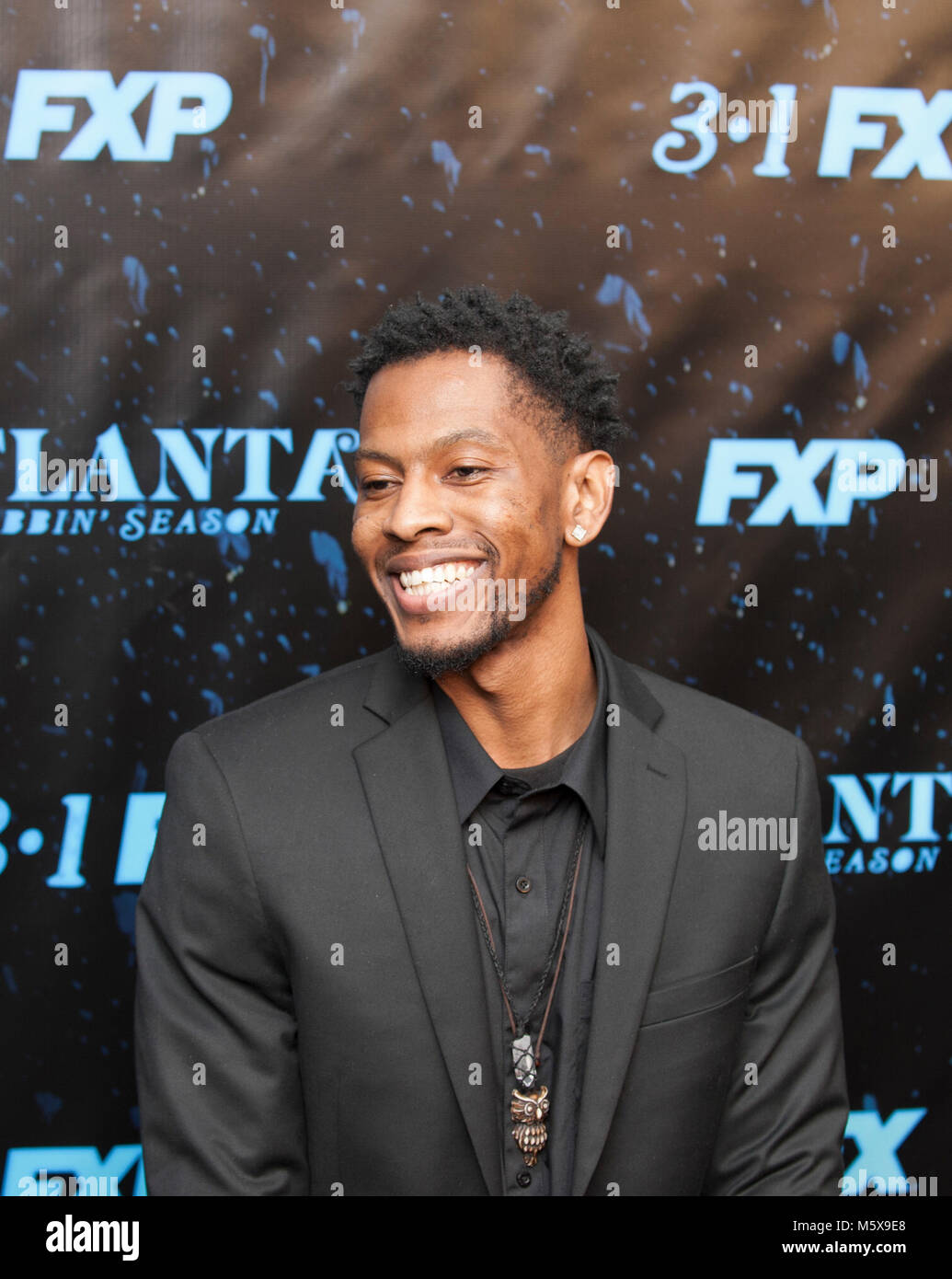 Atlanta, USA. 26th Feb, 2018. Marcus Jenkins attends 'Atlanta Robbin ...