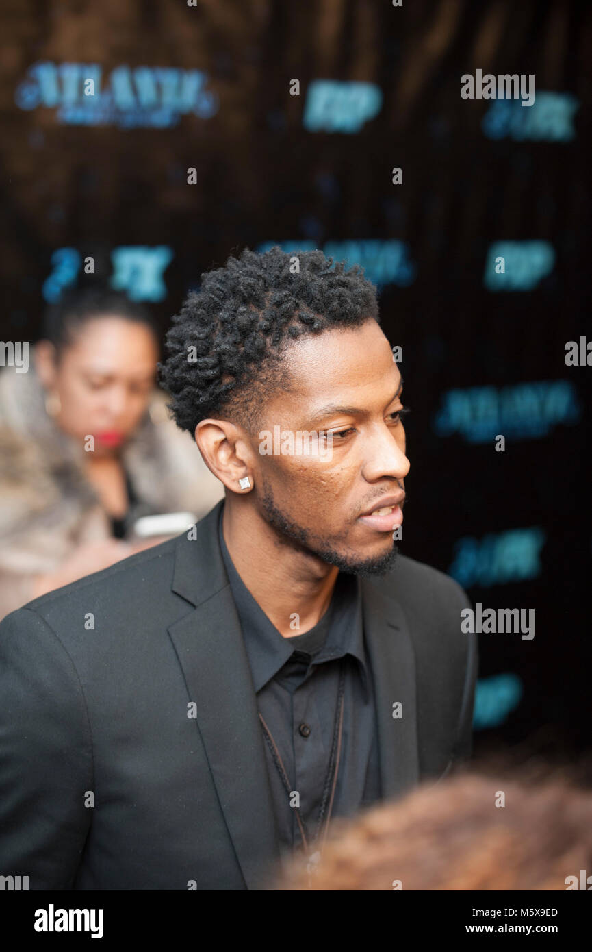 Atlanta, USA. 26th Feb, 2018. Marcus Jenkins attends 'Atlanta Robbin ...