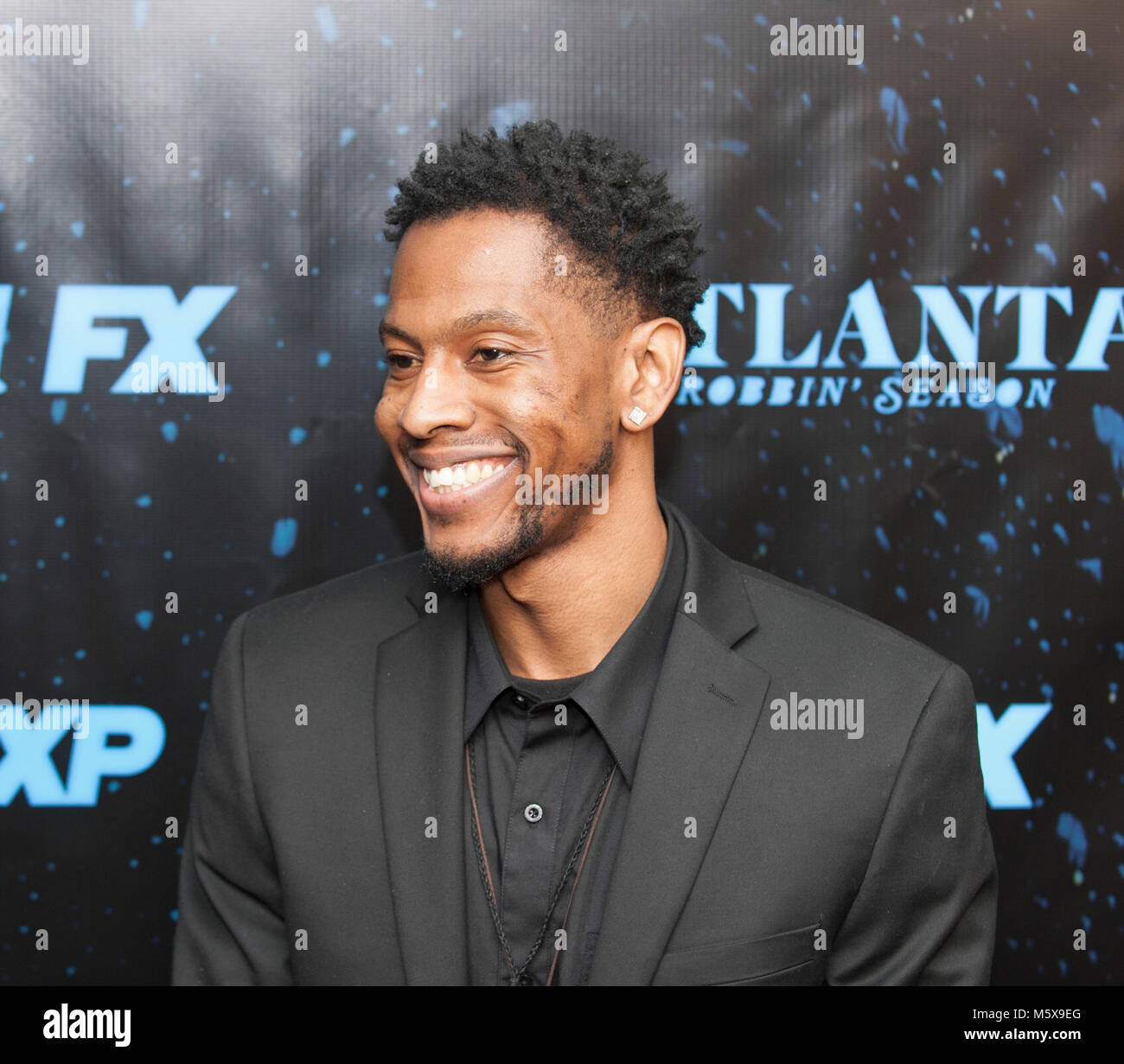 Atlanta, USA. 26th Feb, 2018. Marcus Jenkins attends 'Atlanta Robbin ...