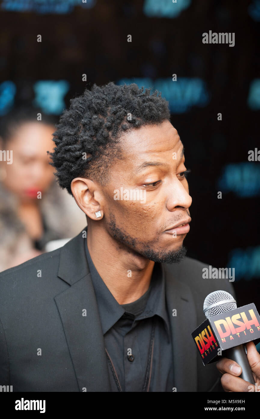 Atlanta, USA. 26th Feb, 2018. Marcus Jenkins attends 'Atlanta Robbin ...