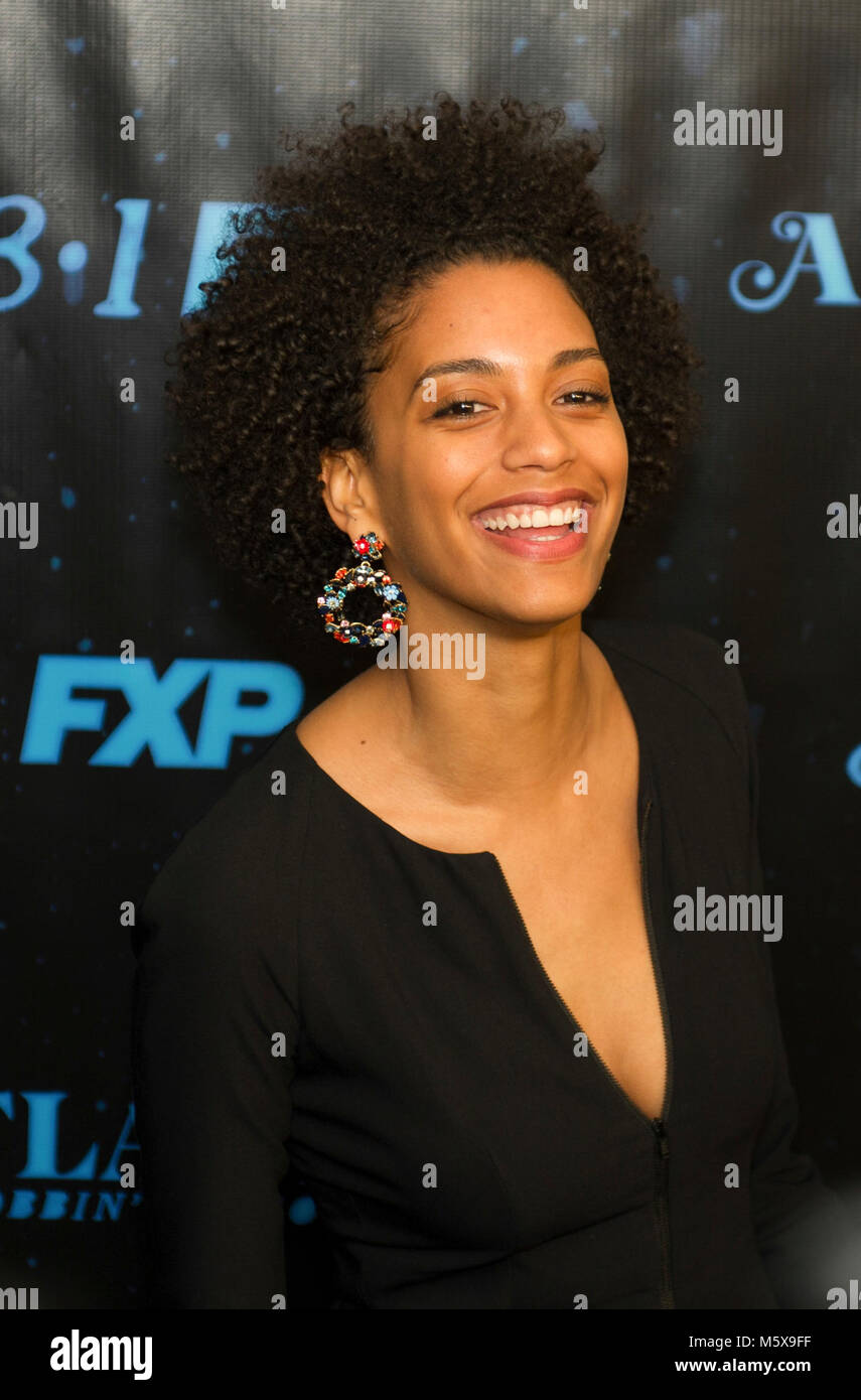 Atlanta, USA. 26th Feb, 2018. Stefani Robinson attends 'Atlanta Robbin ...